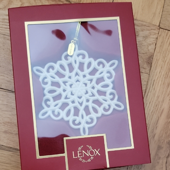 Lenox | Holiday | Lenox225 Snow Fantasies Snowflakeornament | Poshmark